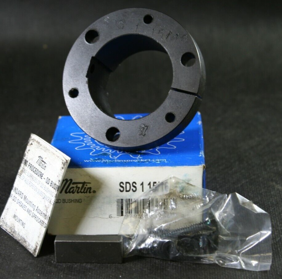 One (1) Martin SDS 1 15/16 QD Bushing 1-15/16 ID USA NEW | eBay