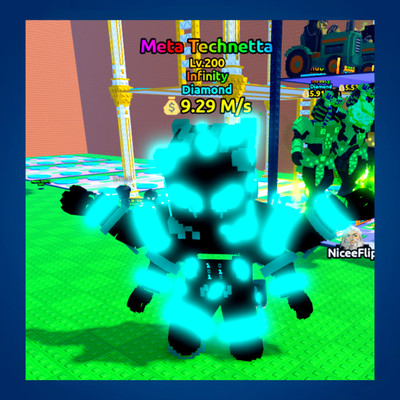 Meta Technetta RANDOM - Infinity - Escape Tsunami for Brainrots | eBay
