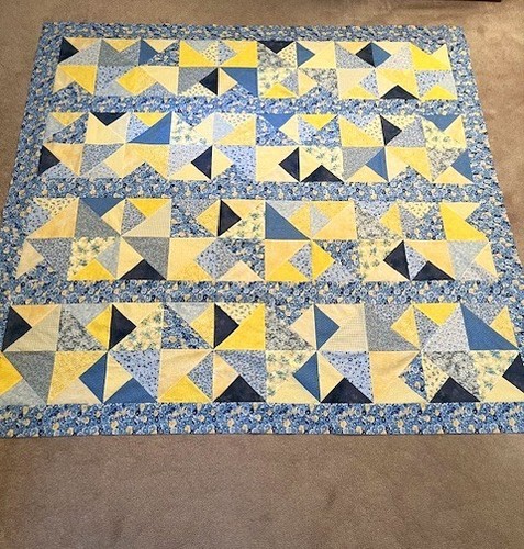 unfinished quilt top - Good fortune pattern 66" x 63" | eBay