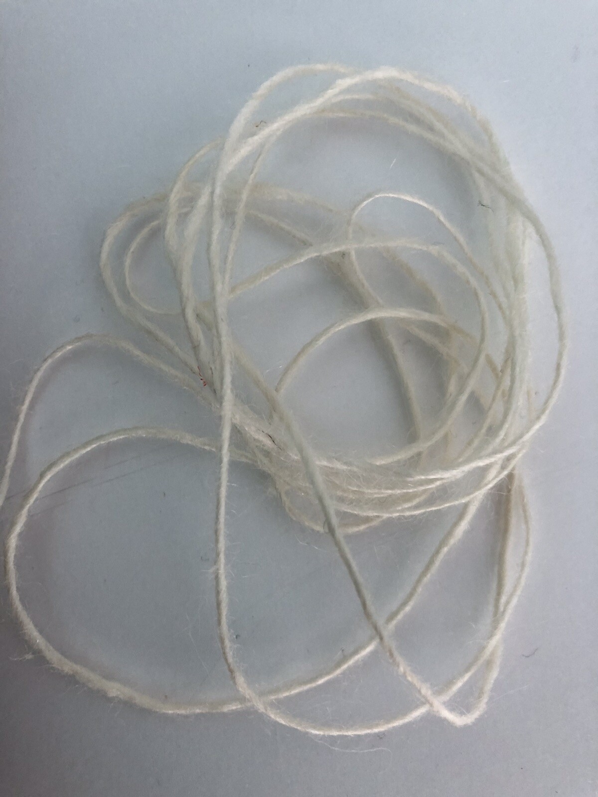 100% Natural Sheep Wool Yarn Spool - Ivory 1.2lb | eBay