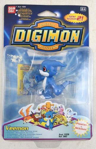 Digital Digimon Monsters - VEEMON - Vintage 90's Figure (by Bandai ...
