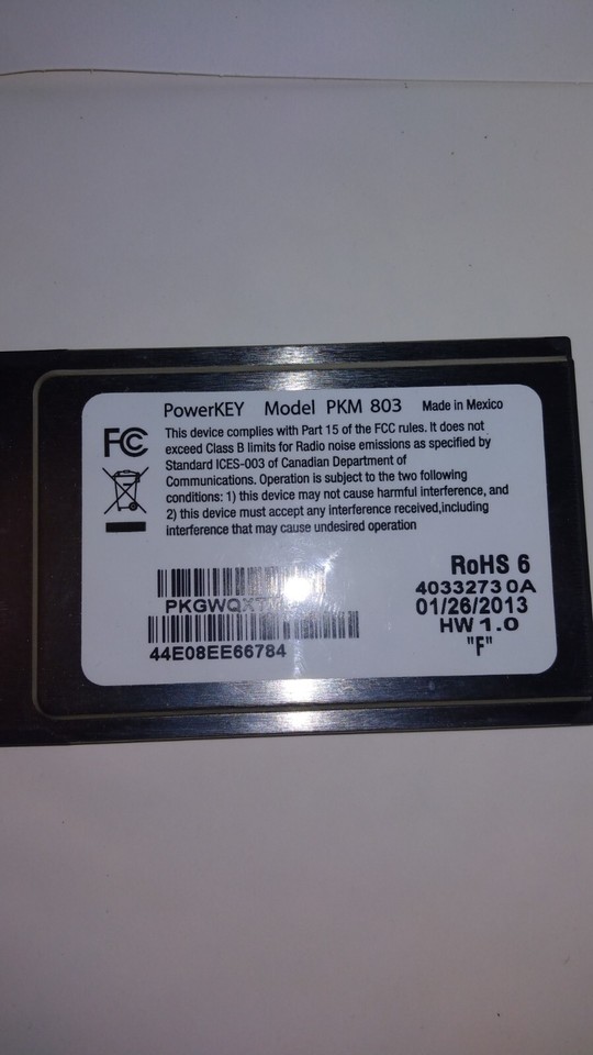 Cisco PKM 803 PowerKEY Multi-Stream Cable Card PKM803 | eBay