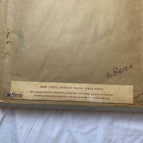 NORMAN ROCKWELL To Illustrate TOM SAWYER Set/3 Prints Heritage Press ...