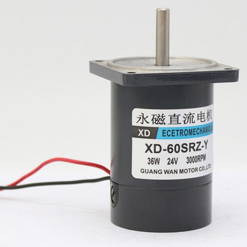 60mm Micro DC 12V/24V 36W High-speed Silent Motors 2000/3000/4000 ...