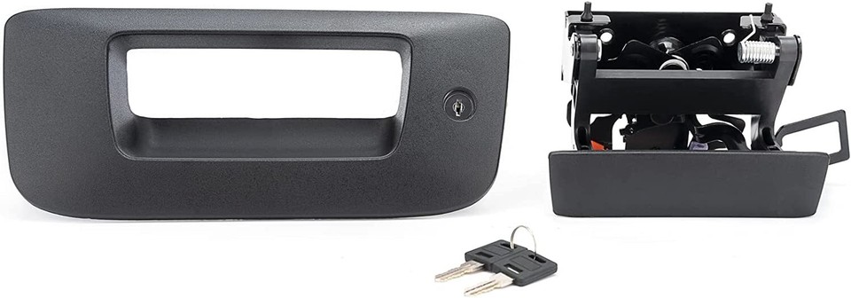 Tailgate Handle Kit, Tail Gate Bezel Lock For 08-14 Chevy Silverado GMC ...