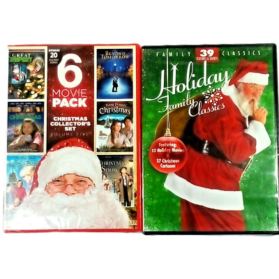 Christmas DVDs Lot of 2 Holiday Family Classic and Christmas Collector ...