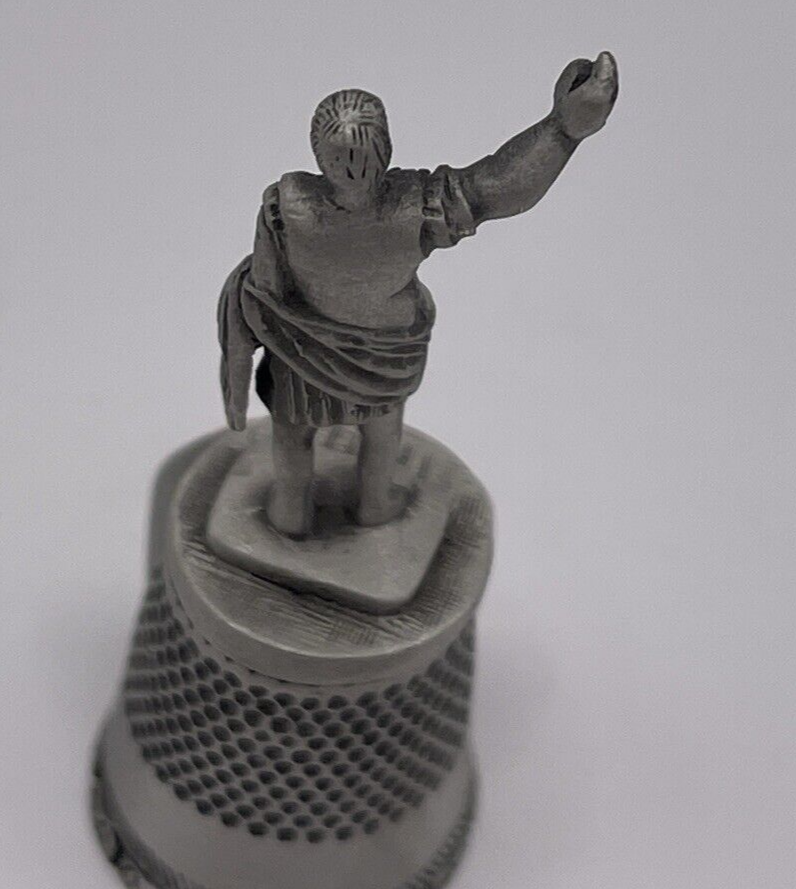 VTG 1979 FORT Caesars Casino, Lake Tahoe, Souvenir Roman Statue Pewter ...