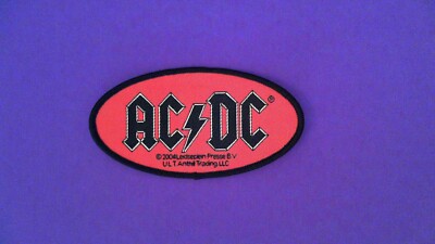 2004 AC/DC Sew On Patch! Unused Angus Young Metallica Guns N Roses | eBay