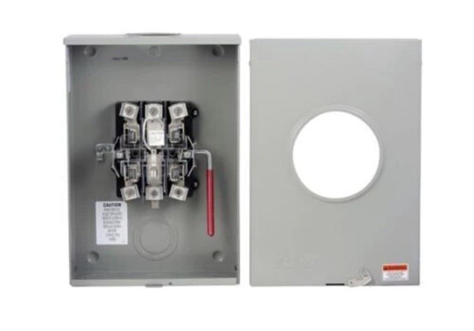 Eaton UE7213CCH 200A 3-Phase Meter Socket 786685291826| eBay