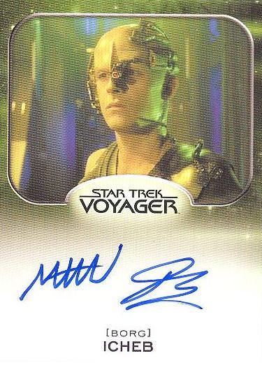 2014 Star Trek Aliens Manu Intiraymi As Icheb Autograph Card RARE! ST ...