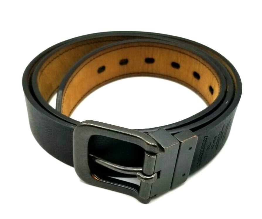 Columbia Men's Reversible Belt Black Leather / Tan Su… - Gem