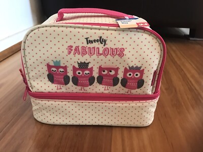 NEW Studymate Girls Owl Insulated Lunch Box | eBay Australia