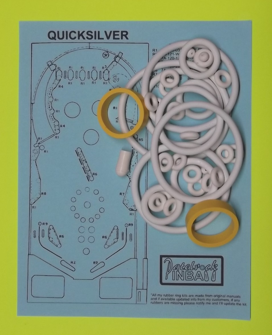 1980 Stern Quicksilver pinball rubber ring kit | eBay