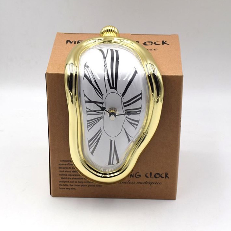 Salvador Dali Desk /Shelf Melting Clock - Silent & Fully Functional ...