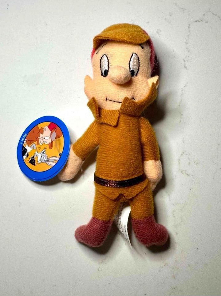 Starbucks FINGER PUPPETS Elmer Fudd & Marvin Martian, Looney Tunes 2004 ...