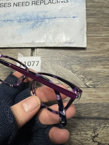 Modo 4500 PURMB Titanium Purple Marble Tortoise Eyeglasses Frames 49-16 ...