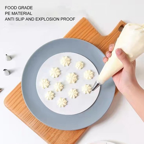 Small Piping Bag 26x17cm Thickened PE Material for Baking Pastry ...