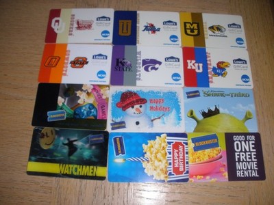 2 stores 12 different new and used collectible gift cards | eBay