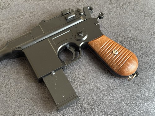 G12 Spring Airsoft Hand Gun Mauser C96 Style Spring Powered 6mm BBS 200 ...