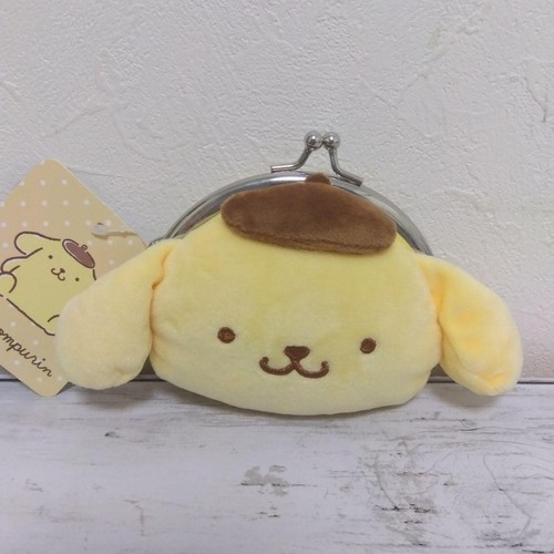 Sanrio Pompom Purin Gamaguchi Mini Pouch Coin Accessory Bag New pp6 ...