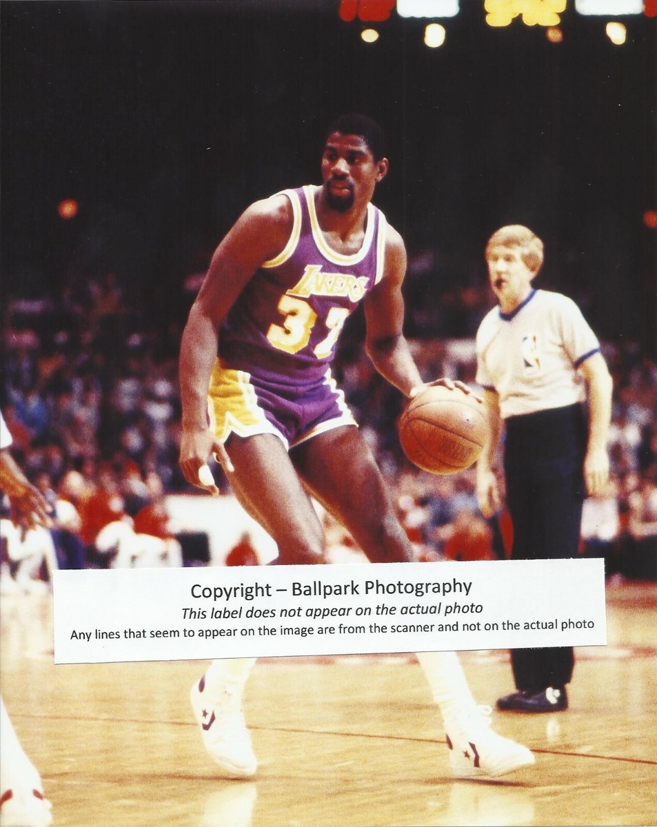 Magic Johnson In 1986 1987 Magic Johnson Signierte LA Lakers Cup