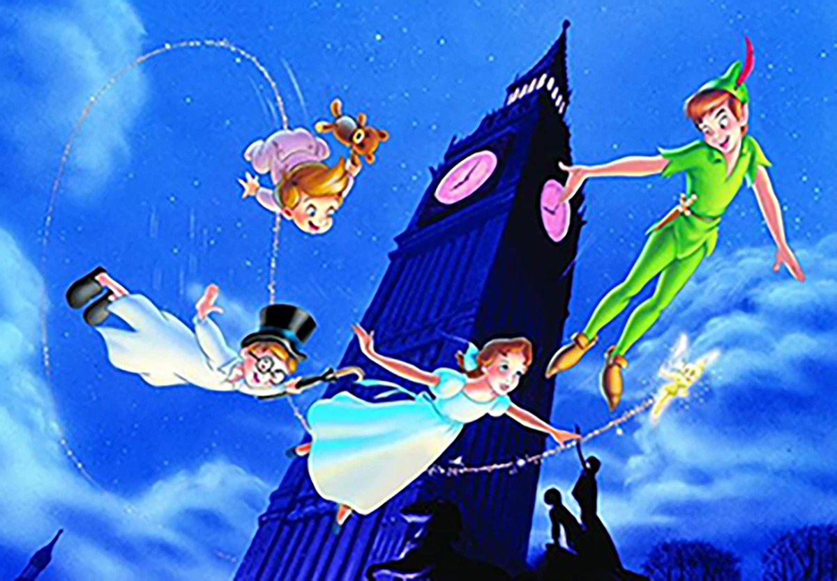 Wendy Peter Pan Flying