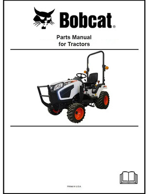Bobcat CT335 Compact Tractor Parts Catalog Manual AK9G11001- | eBay