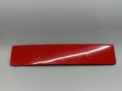 Audi TT MK1 Front Center Bumper Filler License Plate Red 00-06 OEM | eBay