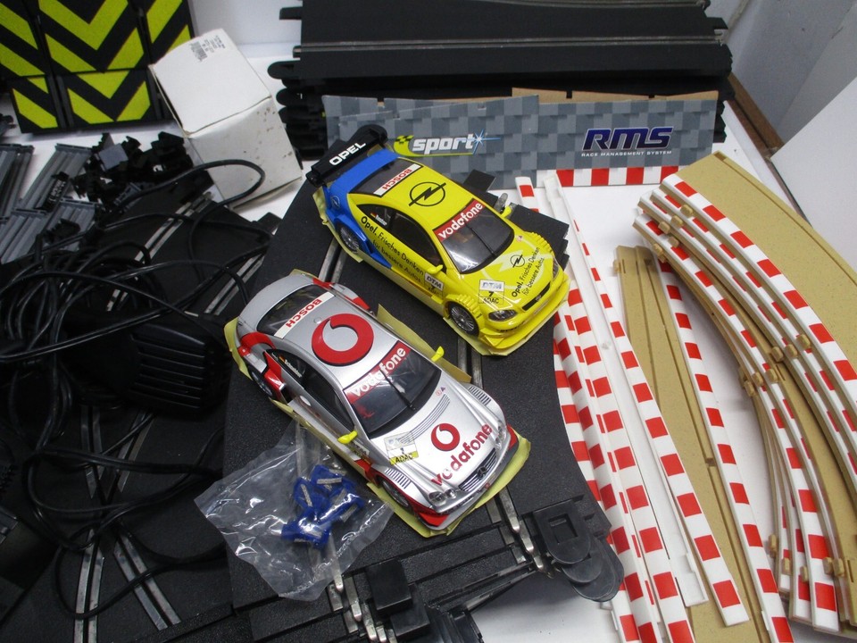 BIG Lot SCALEXTRIC SPORT Advanced Track System CARS Transformers 1/32 ...