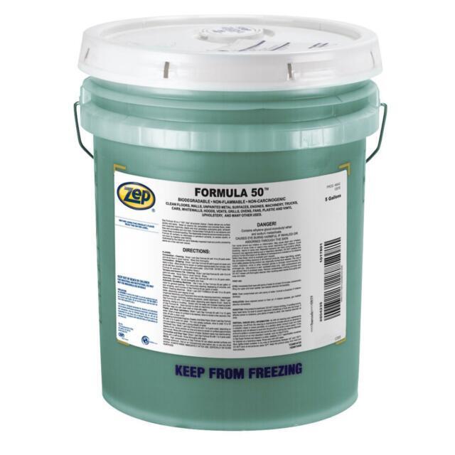 Zep Formula 50 Degreaser Multi-Purpose Cleaner 5 Gallon (85935) for ...