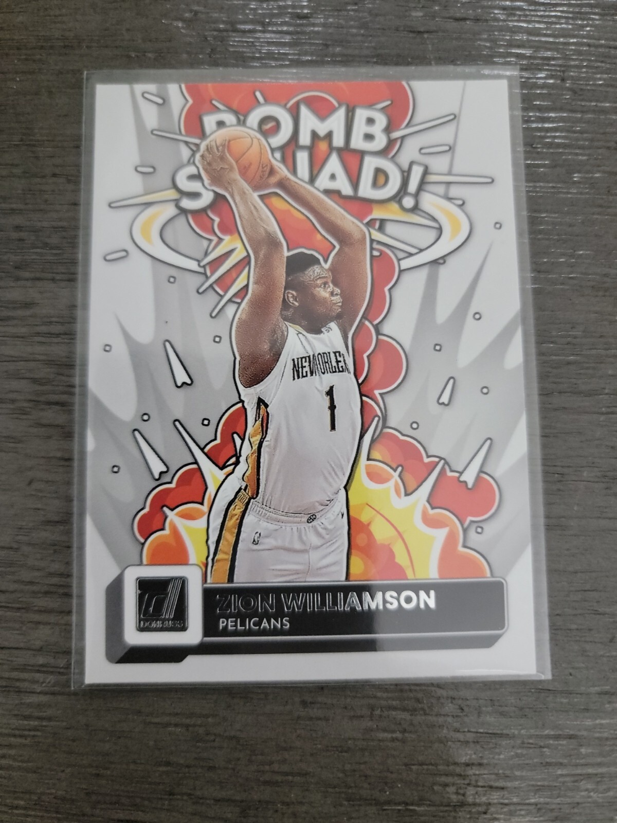 2022-23 Donruss Basketball "Bomb Squad" Zion Williamson #7 -New Orleans ...