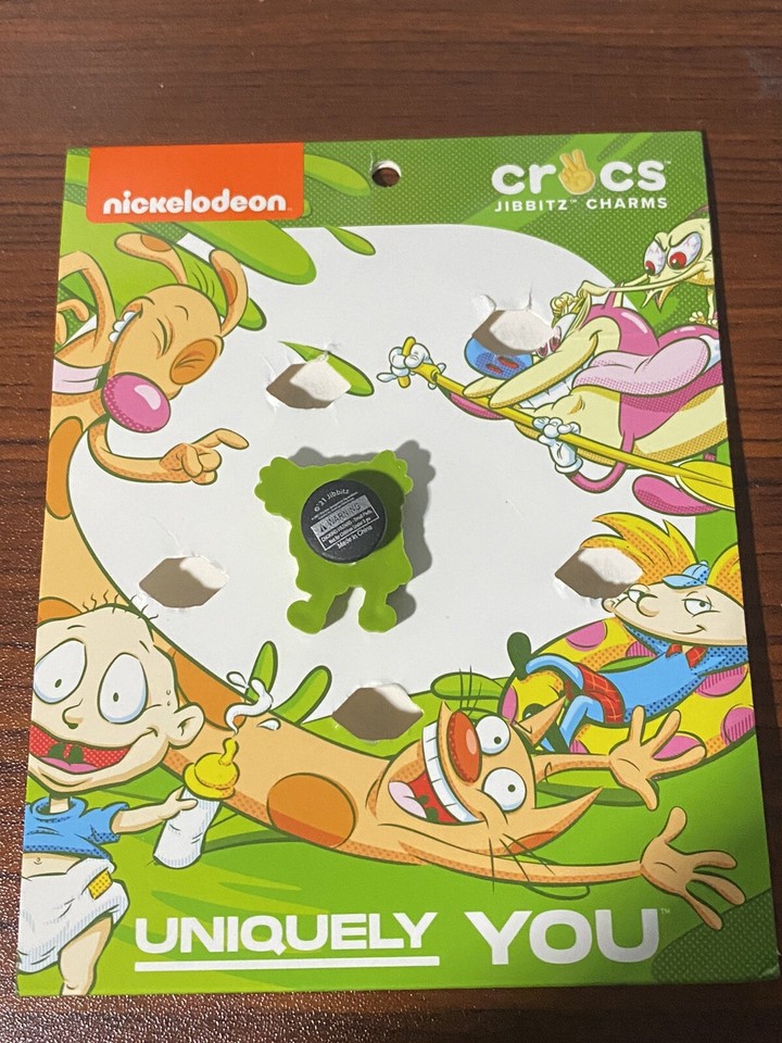 CROCS Jibbitz Nickelodeon Sponge Bob Shoe Charm~NWOT | eBay