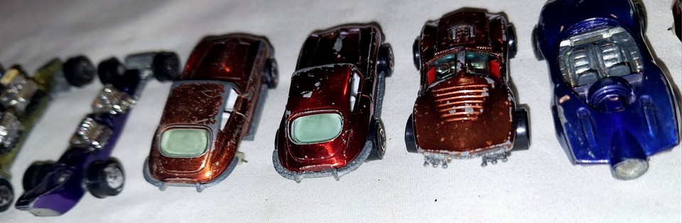 *12 Vintage Topper Johnny Lightning Cars 1969 & 1970 BUG BOMB WEDGE ...