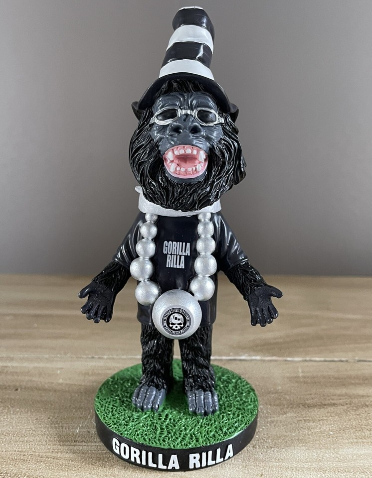 The Black Hole GORILLA RILLA Oakland Raiders NFL Super Fan Bobblehead ...