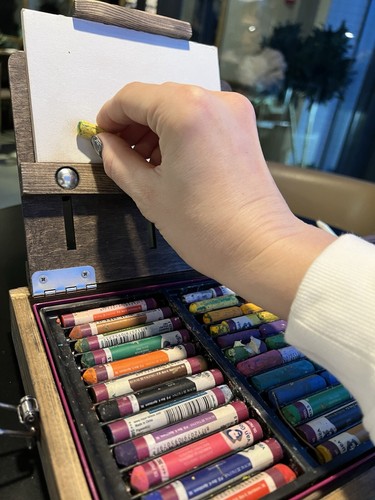 Travel Set Portable Paint Box , Mini Pochade Box, Artist Paint Set ...