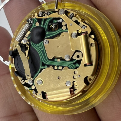 Original Swiss Made ISA 8171 Quartz Movement Date At 6 Multifunctional ...