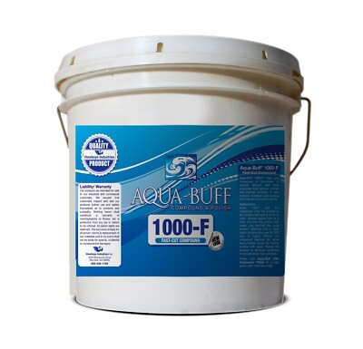 Aqua Buff 1000-F Buffing Polishing Compound - 1 Gallon Pail | eBay