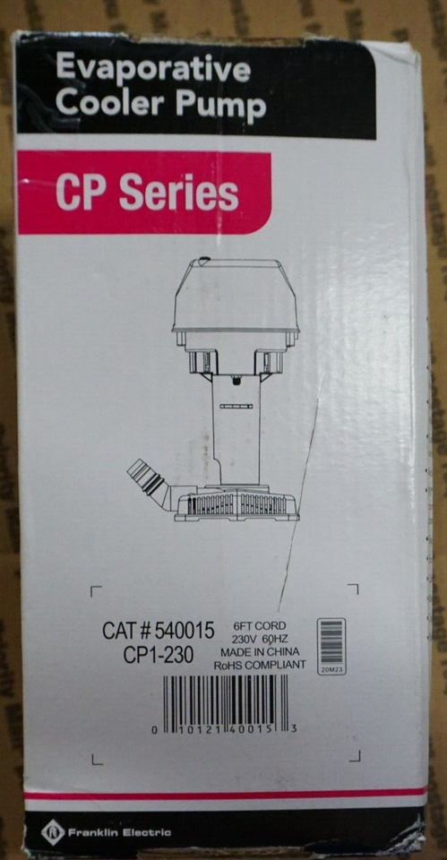 LITTLE GIANT 540015 CP1-230 Evaporative Cooler Pump BXRS | eBay