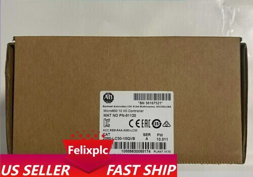 New Factory Sealed 2080-LC30-10QVB / B Micro830 CPU | eBay