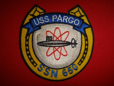 Vietnam War US Navy USS PARGO SSN-650 Sturgeon-Class Submarine Patch | eBay