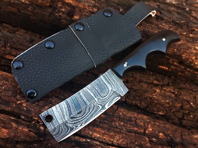 SHARD®™ HAND FORGED Damascus Steel Fixed Blade EDC Mini Neck Boot Knife ...