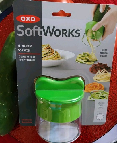 OXO SoftWorks Hand-held Spiralizer Veggie Noodle Maker New In Package ...