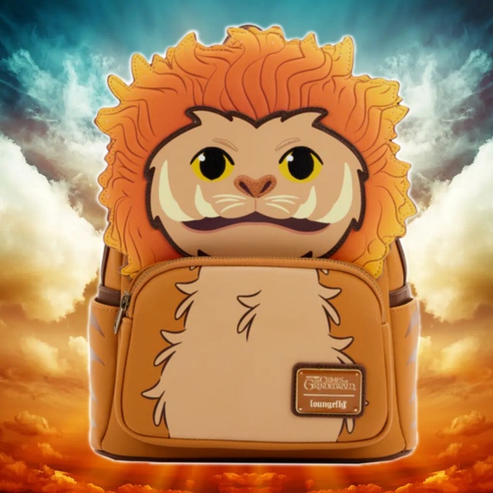 Loungefly Fantastic Beasts ZOUWOU🦁 light up mini backpack & Newt Funko ...