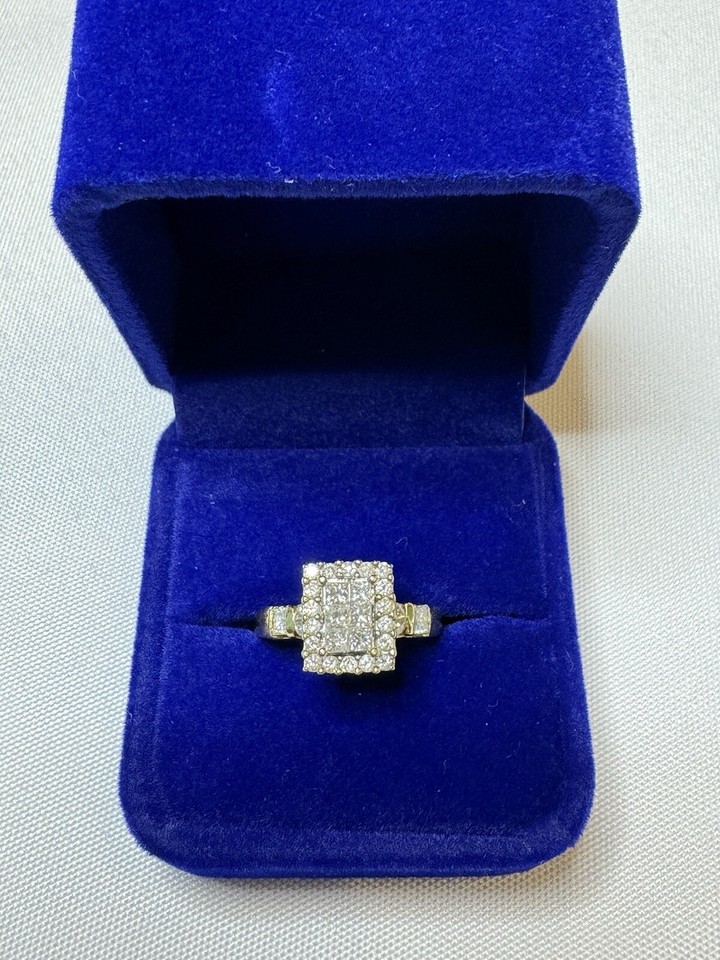14K Gold and Diamond Ring | eBay