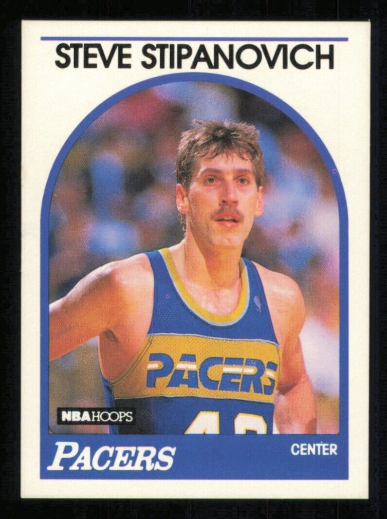 1989-90 NBA HOOPS Basketball Card - STEVE STIPANOVICH #148 😎 Indiana ...