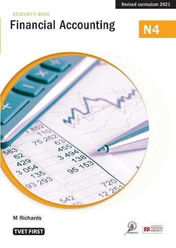 Financial Accounting N4 Student's Book (TVET First Nated... Paperback ...