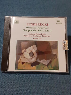 PENDERECKI - ORCHESTRAL WORKS VOL 3. WIT. CD NAXOS | eBay