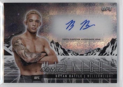 2024 Topps Midnight UFC Horizon Signatures Moon Beam Bryan Battle #HS ...
