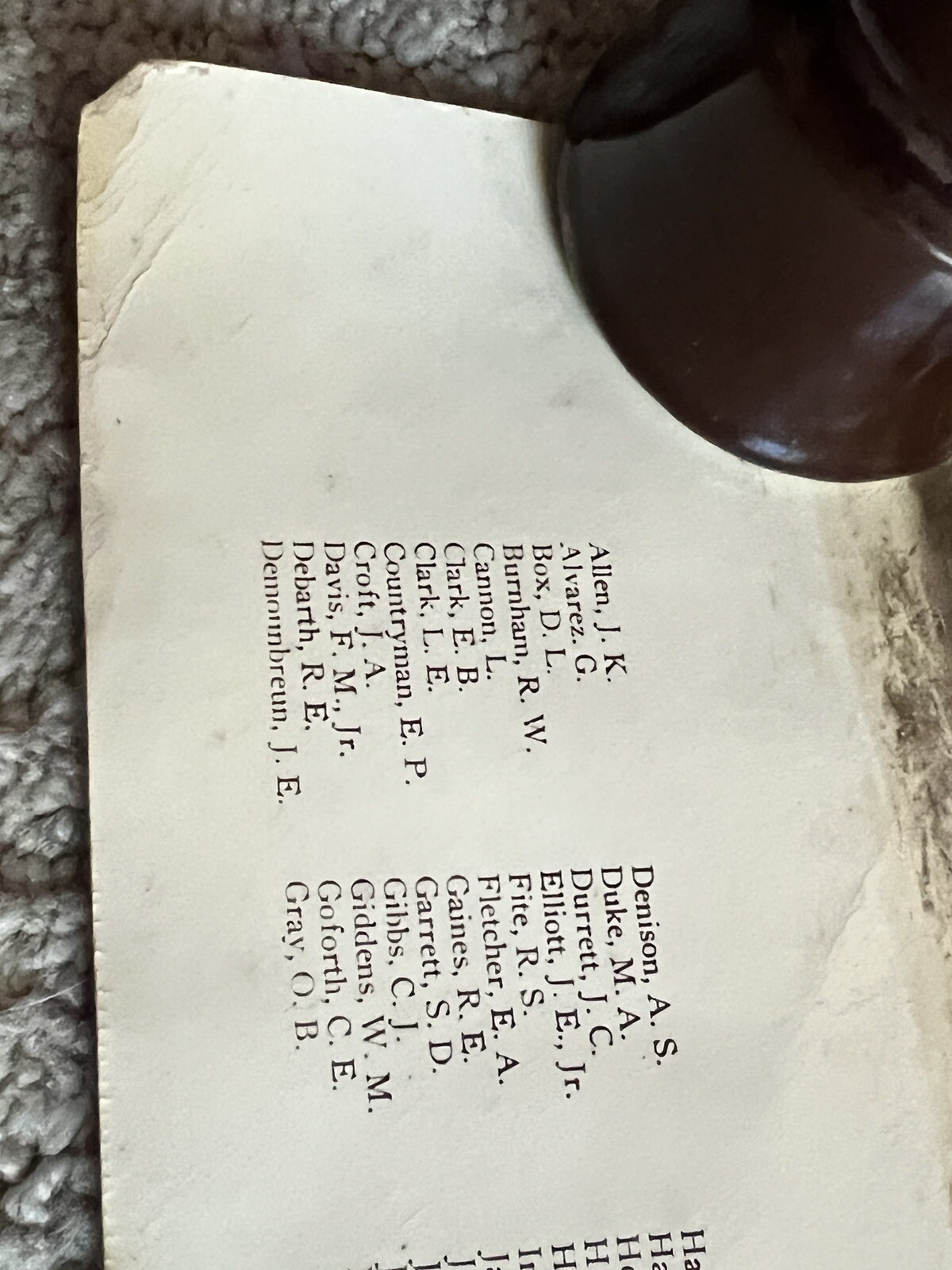 WWII Camp Peary Virginia US Navy Photo 1944 Cmdr Armstrong NAMED ...