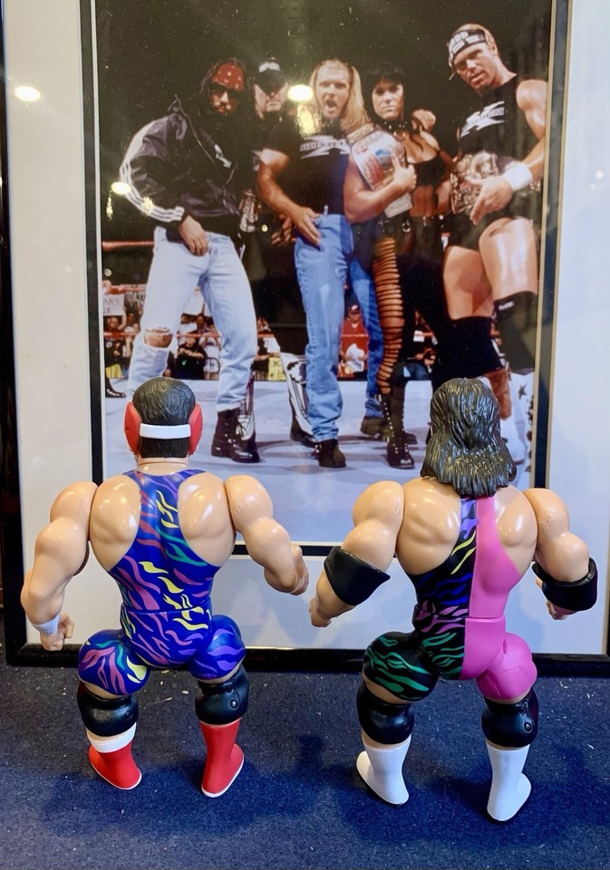 Bell to Bell Ringside Exclusive Rick & Scott Steiner Brothers Figure ...